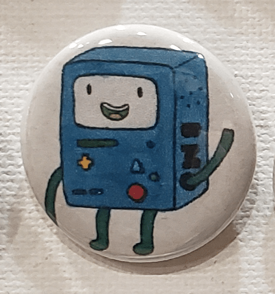 BMO Button – Blue Moon Design Studio