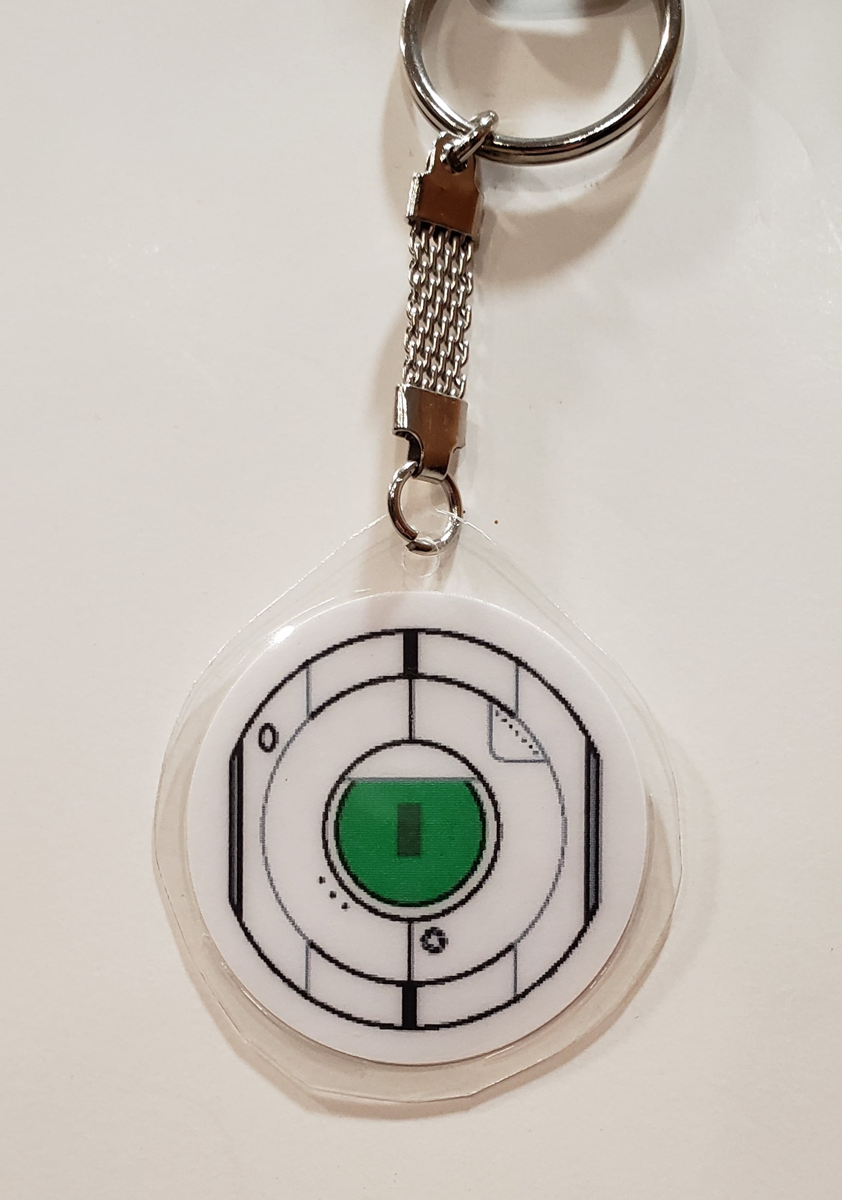 Adventure Sphere (green) Keychain – Blue Moon Design Studio