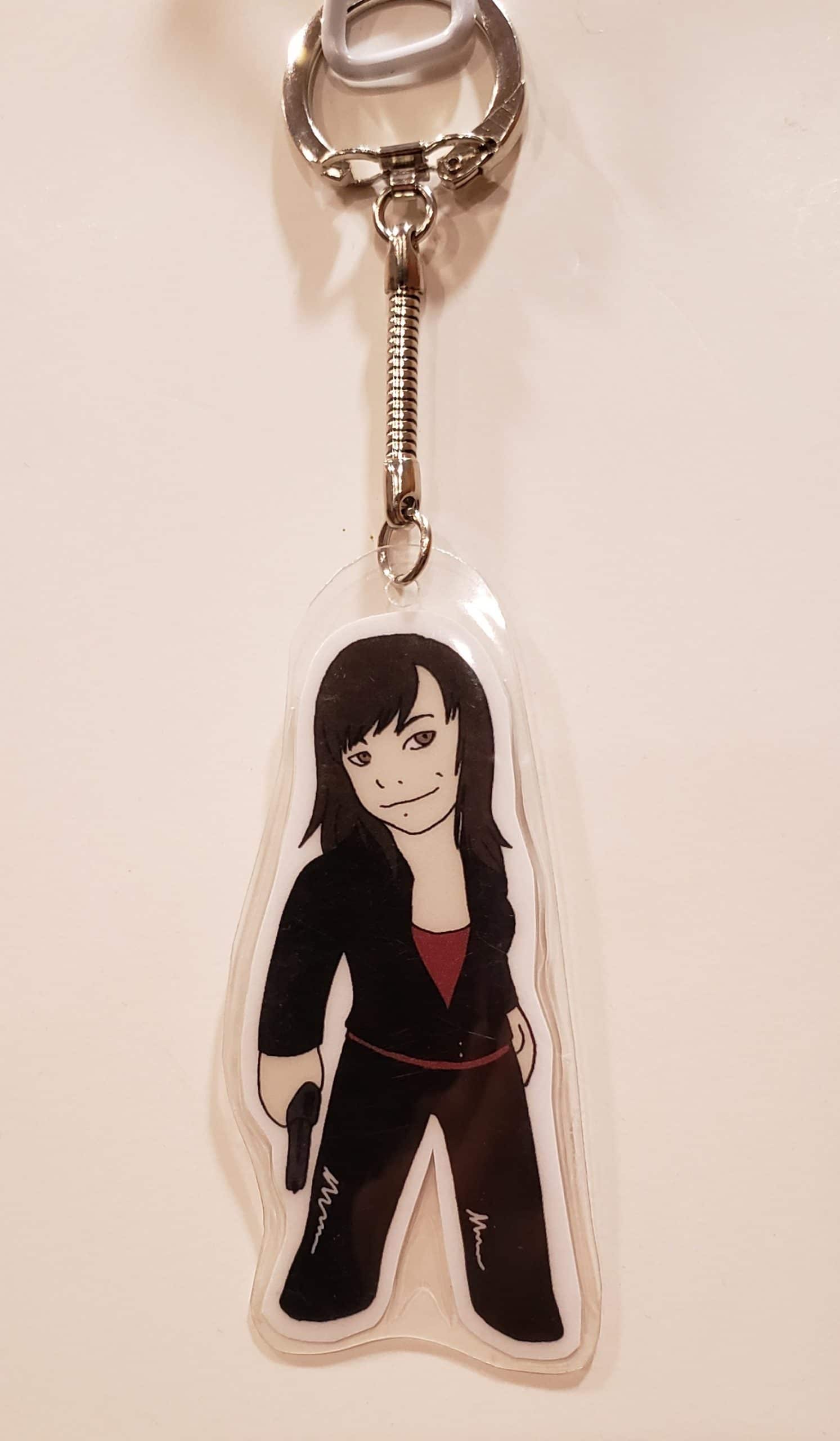Gwen Keychain – Blue Moon Design Studio