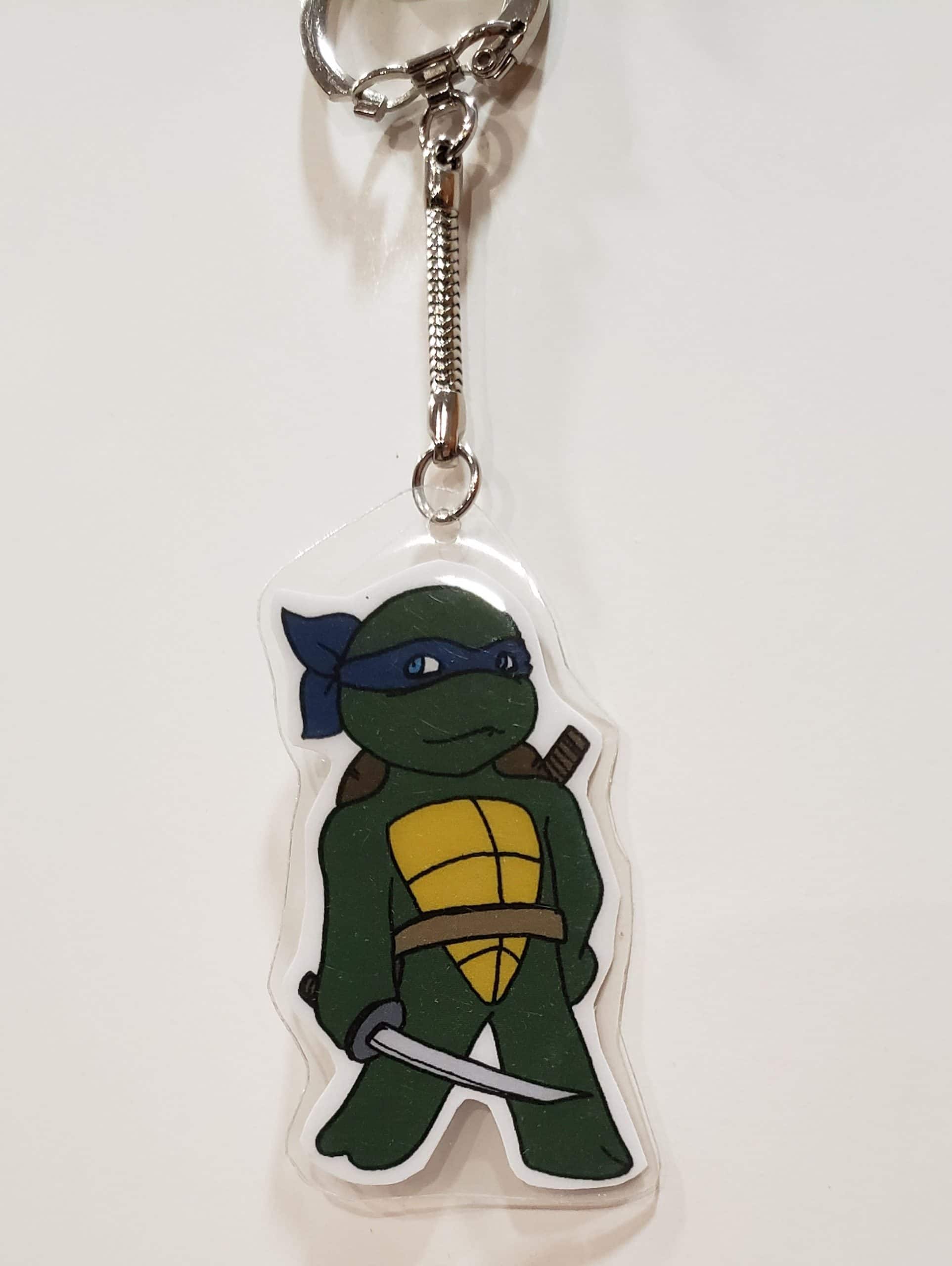 Leonardo Keychain – Blue Moon Design Studio