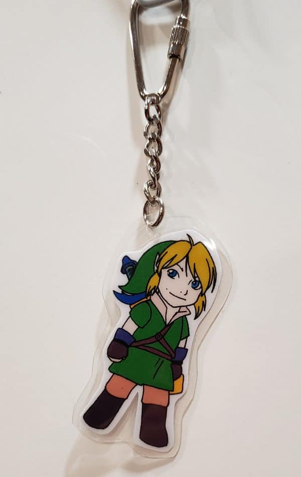 Link Keychain – Blue Moon Design Studio