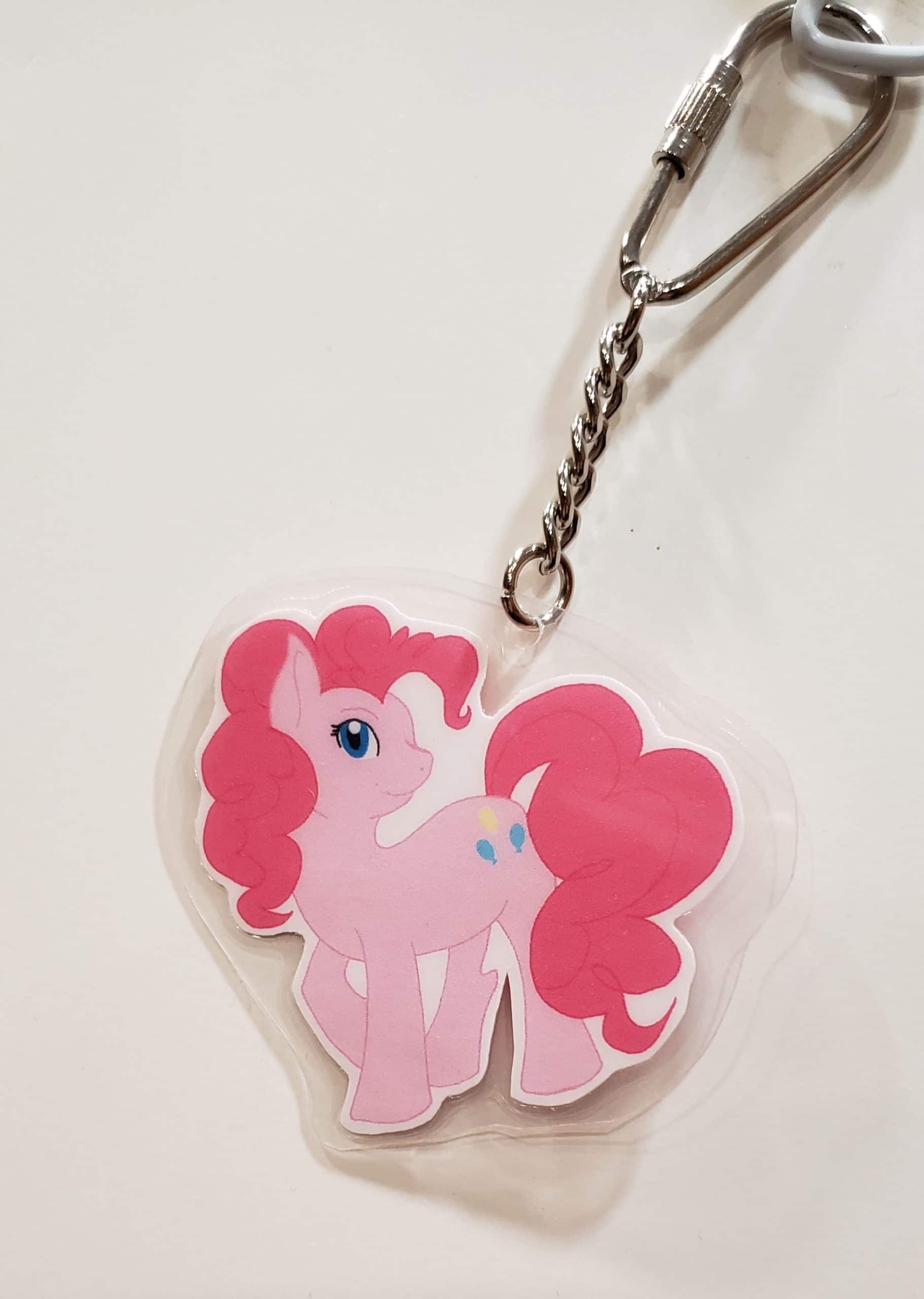 Pinkie Pie Keychain – Blue Moon Design Studio