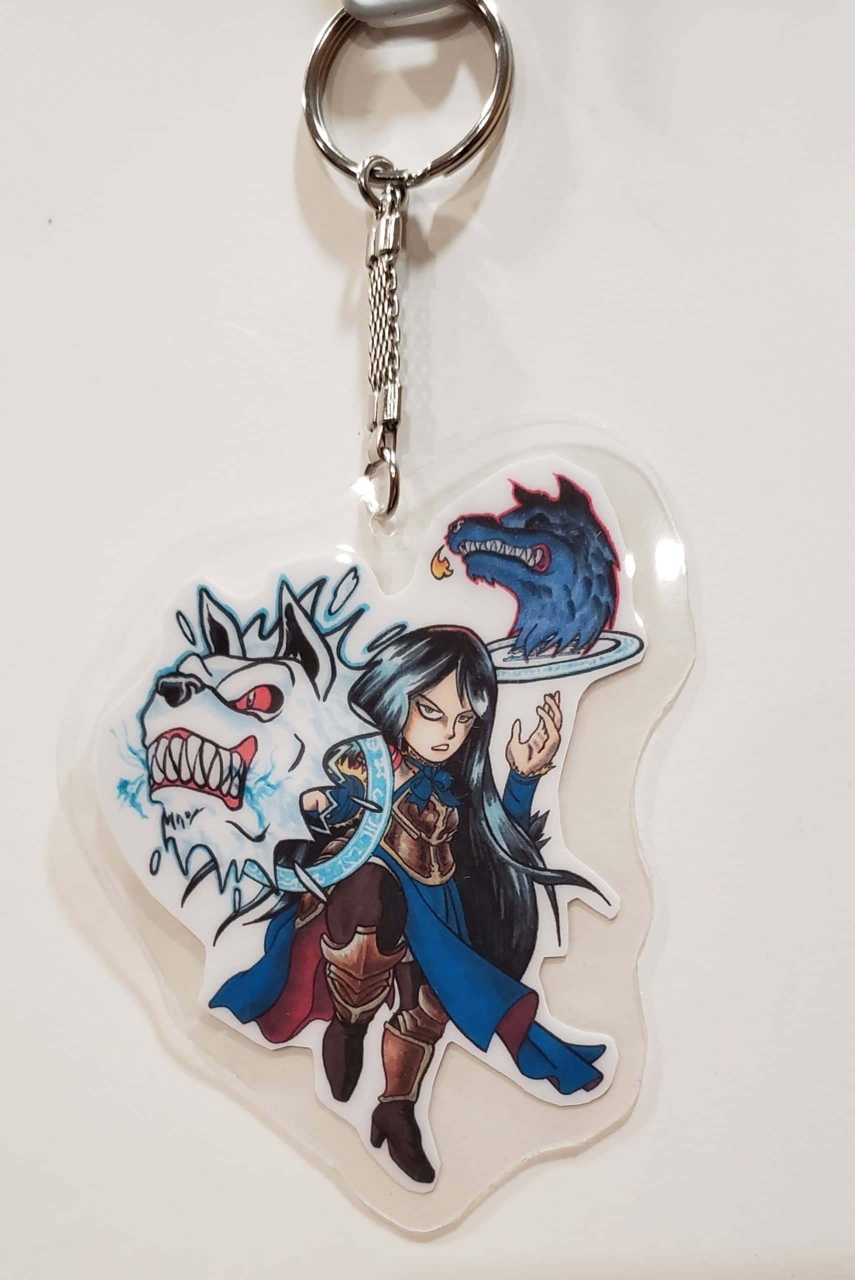 Shanoa Keychain - Blue Moon Design Studio