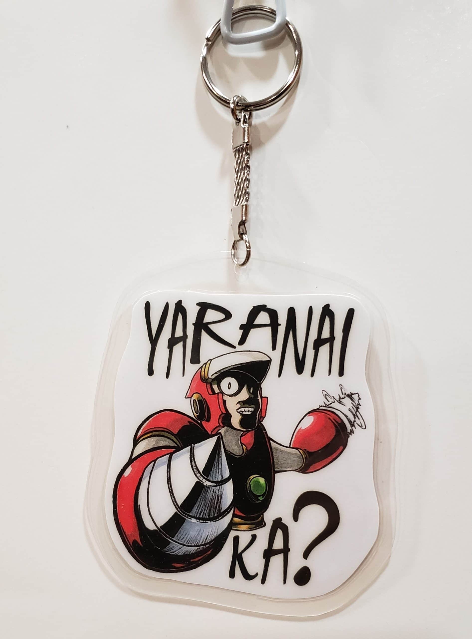 Crash Man Keychain - Blue Moon Design Studio